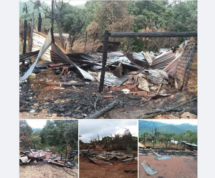 Military torches more than 20 houses and churches in villages on Falam ...