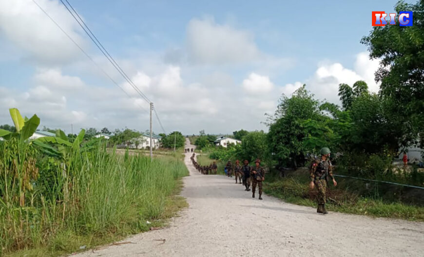 Fighting displaces around 400 locals from the KNU-controlled Lay Kay ...