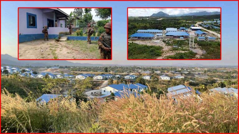 The military council asks some people to burgle empty houses in Lay Kay ...