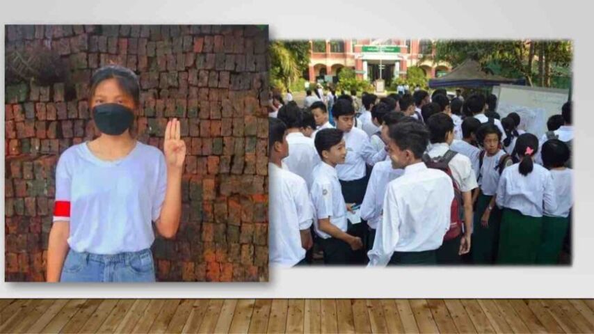 စကစ၏ ဆယ်တန်းအောင်စာရင်းအပေါ် CDM ကျောင်းသူကျောင်းသားများ ဝေဖန ...