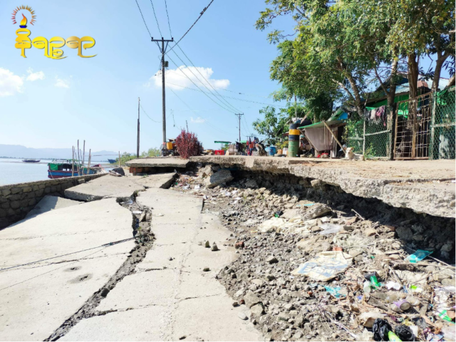 Military council has no budget to repair damaged strand road in Rathedaung » Myanmar Peace Monitor