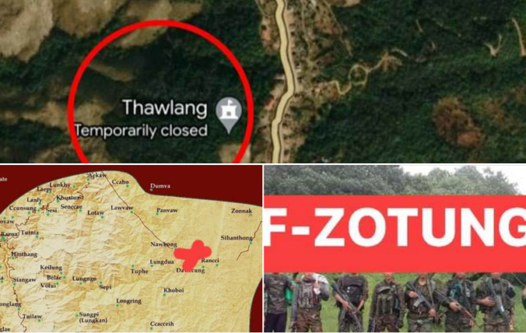 Military council troops use ten civilians as human shields in Zotung of ...