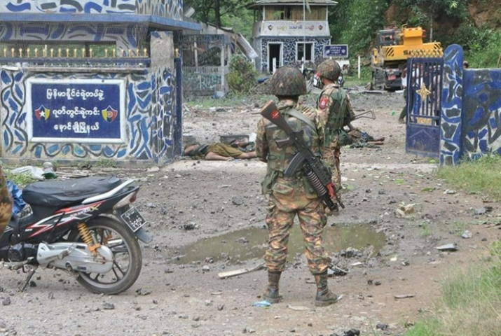 Regime used heavy air strikes in Naungcho battle » Myanmar Peace Monitor