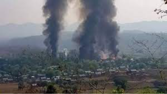 Regime's ground, air attacks force more than 5000 people in Magway's ...