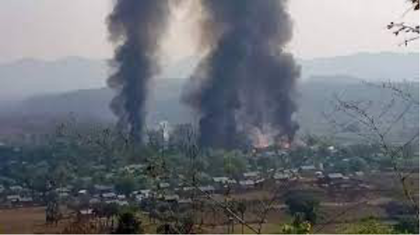 Regime's ground, air attacks force more than 5000 people in Magway's ...
