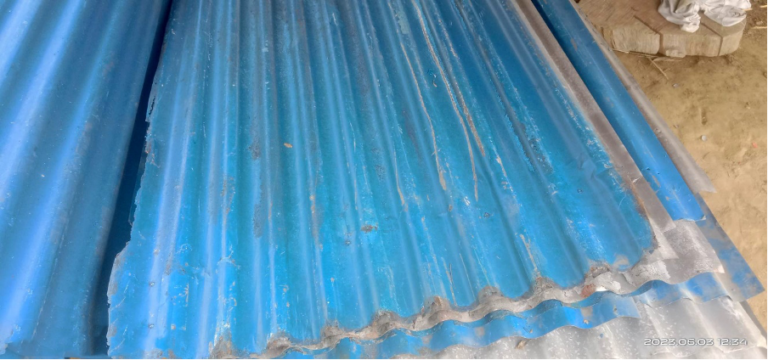 Military council distributes used roofing sheets to storm-stricken ...