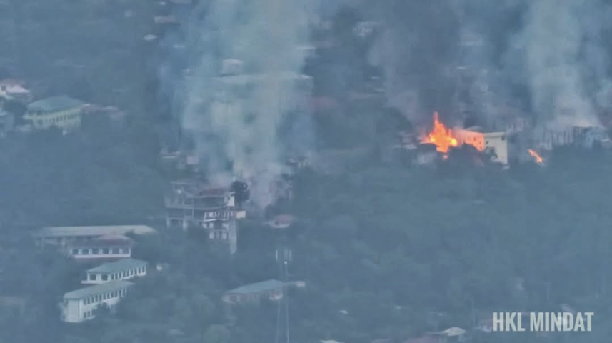 Over 70 houses destroyed by junta arson in Mindat » Myanmar Peace Monitor