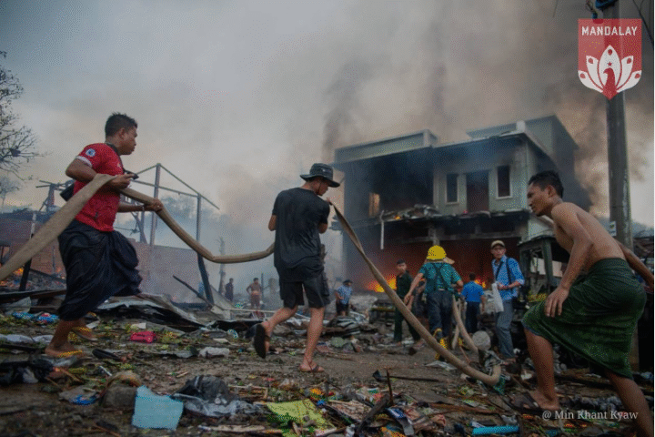 “To retake resistance-controlled areas, the junta continues targeting civilians and dropping ...