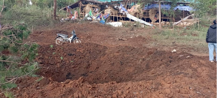 Junta bombs Bangkok IDP Camp in western Pekon again » Myanmar Peace Monitor